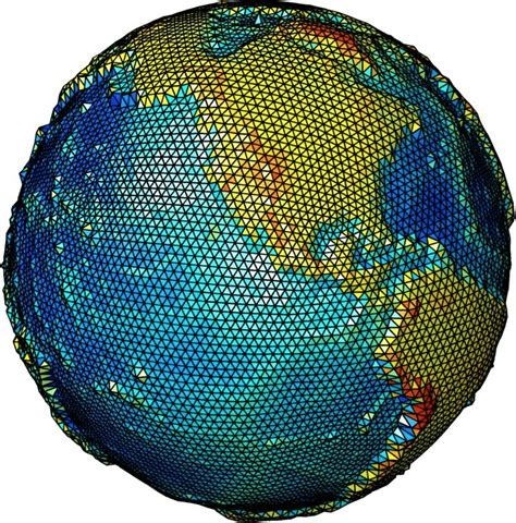 Conventional Semi Structured Meshing For The Sphere Showing A Regular Download Scientific Conventional Semi Structured Meshing For The Sphere Showing A Regular Download Scientific