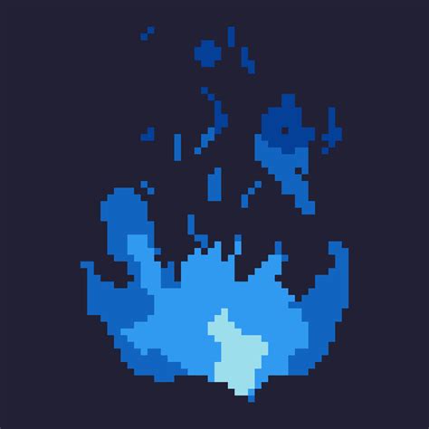 Blue Fire Animated 