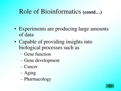PPT Overview Of Bioinformatics PowerPoint Presentation Free Download ID