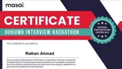 Raihan Ahmad On Linkedin Hackathon Techinnovation Continuouslearning Masaijourney