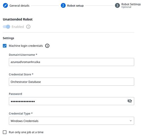 [uipath] Unattended Robot Setup Orchestrator Assistant Robot User Learn Robotict Community
