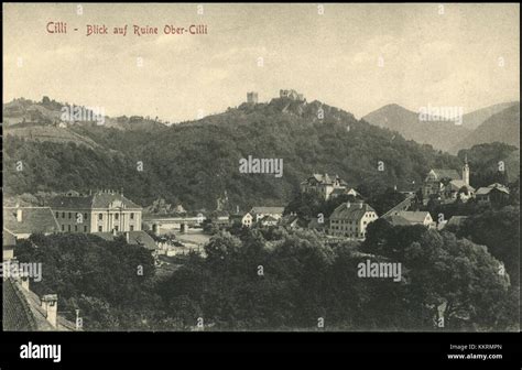 This Postcard Depicts A View Of Celje A Historic Town In Slovenia In 1910 The Image Captures