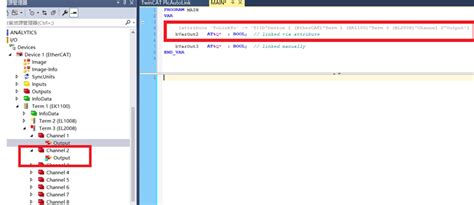 How To Use Attributes For Automatic Variable Linking In Twincat 3 Plc