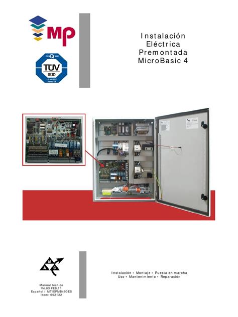 Microbasic 4 Pdf Ascensor Ingenieria Eléctrica