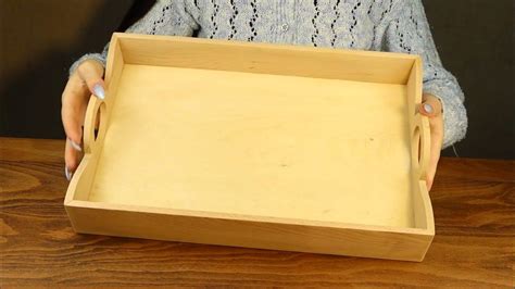 ხის ლანგარი მართკუთხედი მრგვალი სახელურებით 239 Youtube