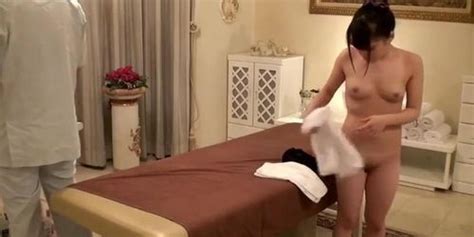 Risa On The Massage Table Risa Omomo