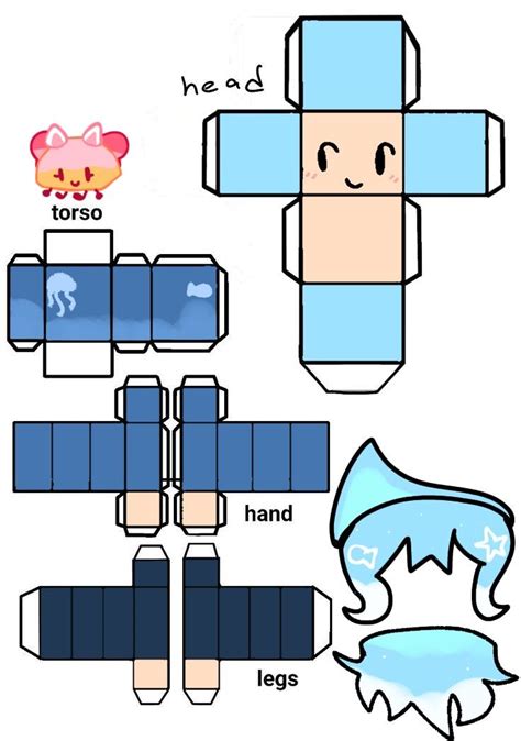 Teardrop Papercraft Template Bfb Bfdi Tpot In 2025 Paper Crafts Papercraft Templates Paper Dolls