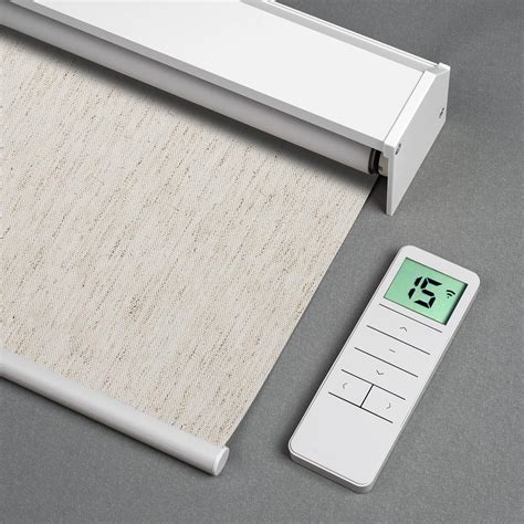 Tokblind Motorized Roller Shades With Remote Control Blackout Smart