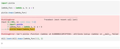 Dill：python中增强版的pickle Python Pickle