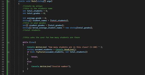 Index Outside The Bounds Of Array Error C