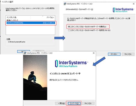 Iisにインストールしたcachéのcspゲートウェイからirisのwebゲートウェイにアップグレードする方法 Intersystems