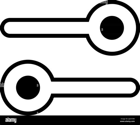 Web Buttons Adjust Icon Stock Vector Image And Art Alamy