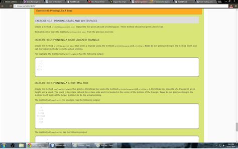[java] finished exercise 39 of mooc printing stars like a boss feel good but where to improve