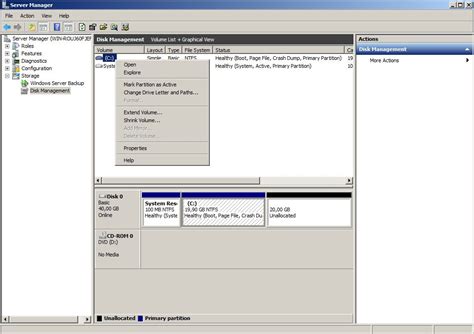 Windows Server 2008 R2 Disk Genişletme Extend İş Makdos Blog