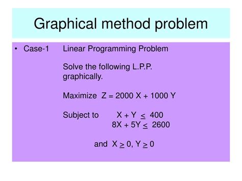 Ppt Linear Programming Powerpoint Presentation Free Download Id