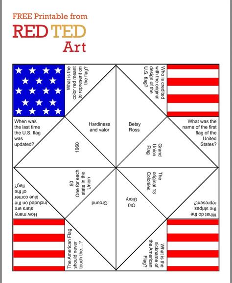 Pin By Debbie Elmer On Eagle Scout American Flag History Cootie Catcher Cub Scouts Bear