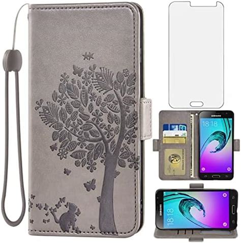 Amazon Com Compatible With Samsung Galaxy J J V J V Sky Prime Wallet Case Flip