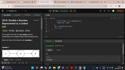 Day 65 Of Leetcode Dsa Challenge Abdul Muqeet Ansari Posted On The