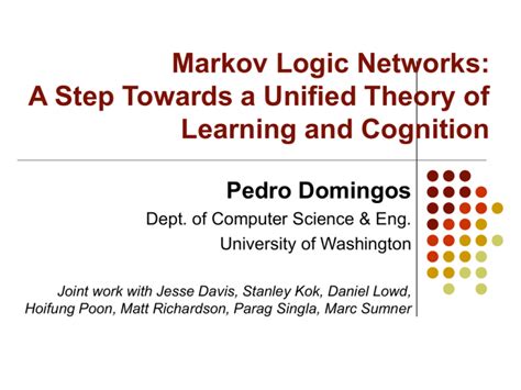 Markov Logic Networks