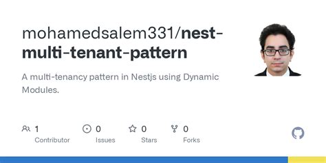 github mohamedsalem331 nest multi tenant pattern a multi tenancy pattern in nestjs using