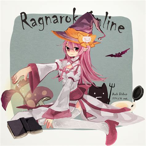 Arch Bishop Deviruchi And Drainliar Ragnarok Online Drawn By