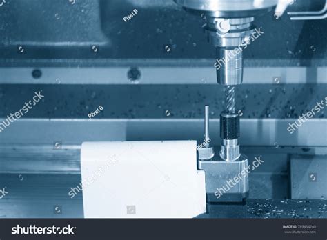 Cnc Milling Machine Measure Tool Lengthmodern Stock Photo Shutterstock