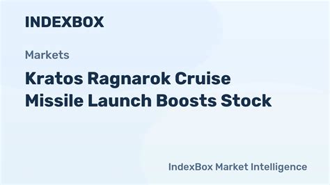 Kratos Ragnarok Low Cost Cruise Missile System Unveiled News And