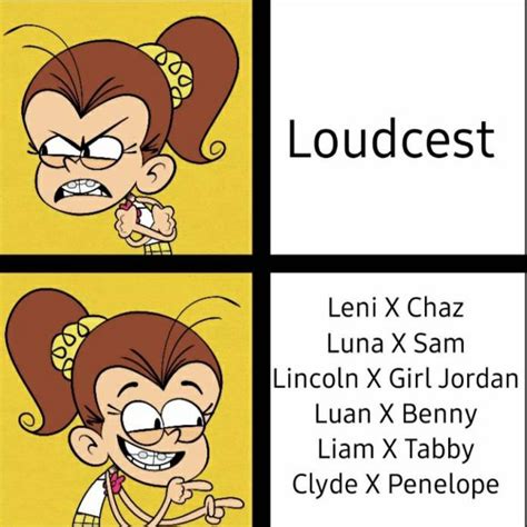 Luan Loud Hates Loudcest And Likes These Ships By Ptbf2002 On Deviantart