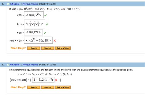Solved If R T 3t 3t 2 2t 3 Find R T T 1 R T