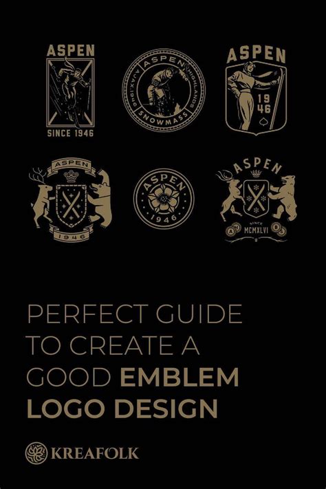 Perfect Guide To Create A Good Emblem Logo Design Emblem Logo Logo