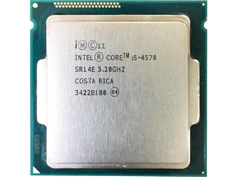 Refurbished Intel Core I5 4570 Core I5 4th Gen Haswell Quad Core 3 2 Ghz Lga 1150 84w Intel