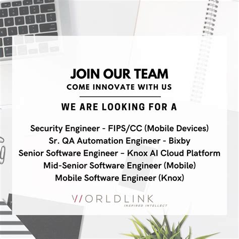 worldlink us on linkedin hiring jobopportunity hiringnow