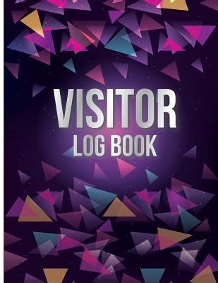 Visitor Log Book Visitor Sign In Book 8 5x11 120pages Visitor