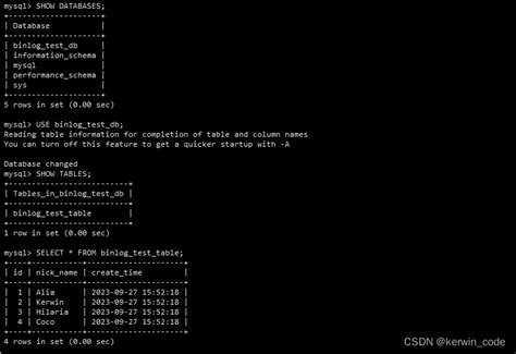 mysql 开启配置binlog以及通过binlog恢复数据 mysql 开启binlog csdn博客