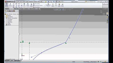 Splines In Revolved Features Part 3 More On Modifying A Spline And Curvature Youtube