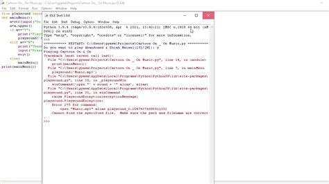 how to play a music in python youtube