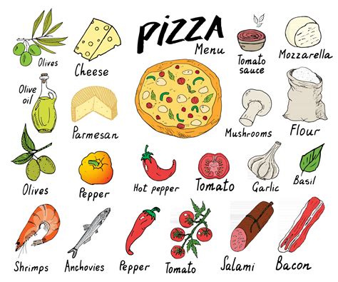 Pizza Toppings Clipart Mushroom
