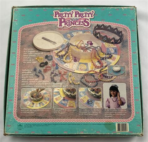 Pretty Pretty Princess Game 1990 Golden Good Condition Mandis