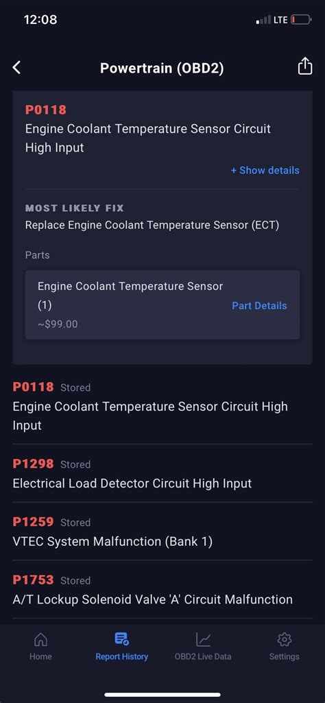 Engine Temp Sensor Rhondacivic