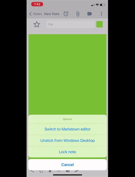 Checklists Inside Sticky Notes Using Markdown Editor Conceptworlds Blog