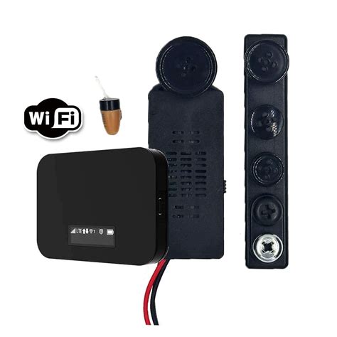 Wi Fi Button And Screw Night Vision Camera Professional Wearable Portable Surveillance Sss Corp