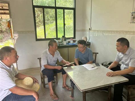 为灾后重建加油助力 ——市档案馆领导赴平江县木瓜村走访慰问