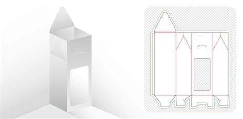 Cake Box Packaging Template Vector Images Over 1100