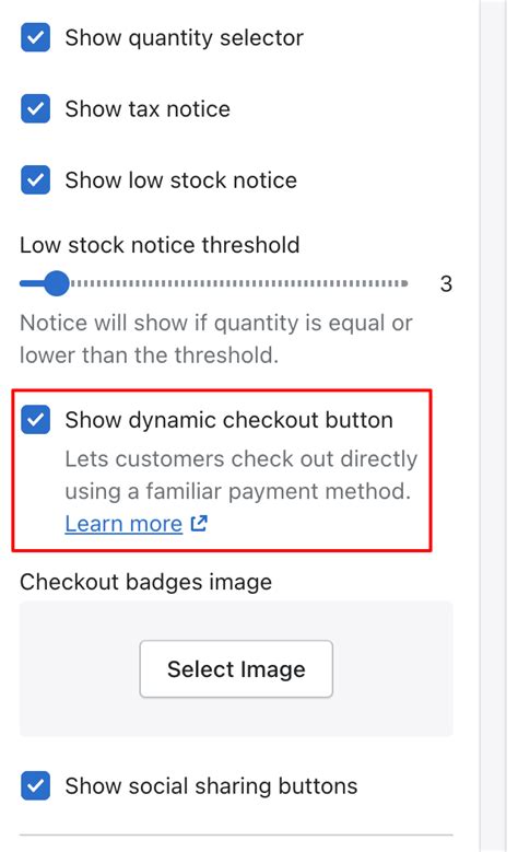 Venue Product Page Display Dynamic Checkout Buttons Safe As Milk Help Center