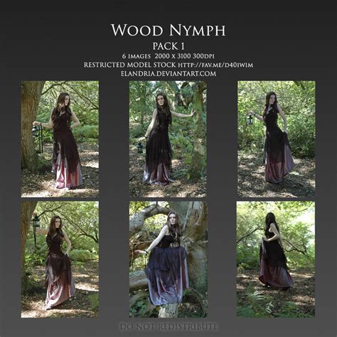 Wood Nymph Pack 1 By Elandria On Deviantart
