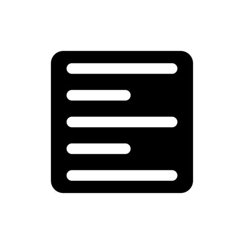 Text Black Glyph Ui Icon Full Document Translation Information And