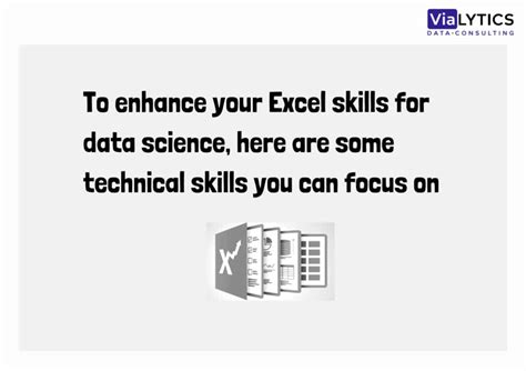 Vialytics On Linkedin Enhancing Excel Skills For Data Science