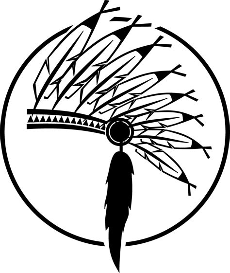 Native American Clipart Black And White Free Download On Clipartmag