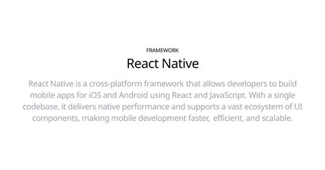Find The Best Ui Component Library For React Native Componentlibraries