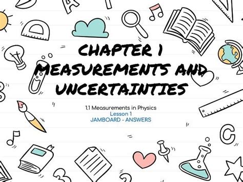 Ibdp Physics 1 1 Measurements In Physics Teaching Resources